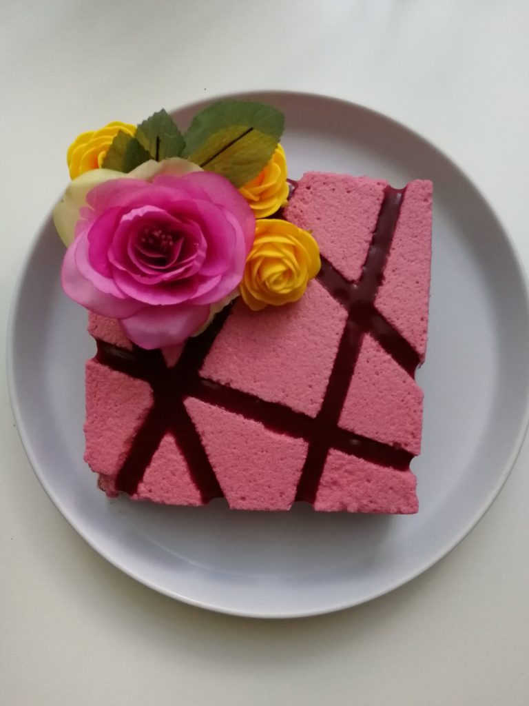 Recette : Entremet mousse framboise / choco - Les idées de Mimi