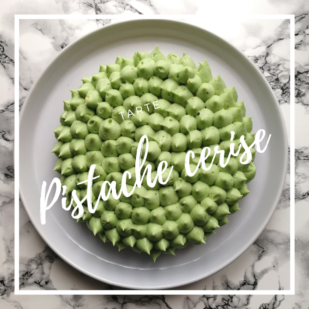 Recette vidéo : Tarte pistache cerise - Les idées de Mimi